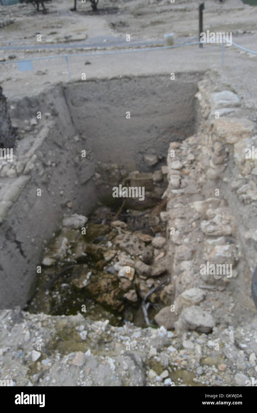 Tel Megiddo, Israel Stock Photo - Alamy