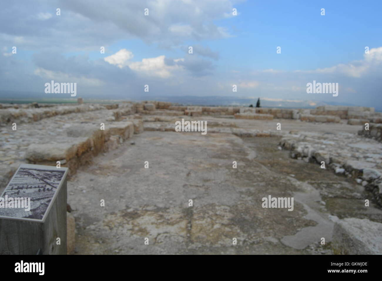 Tel Megiddo, Israel Stock Photo - Alamy