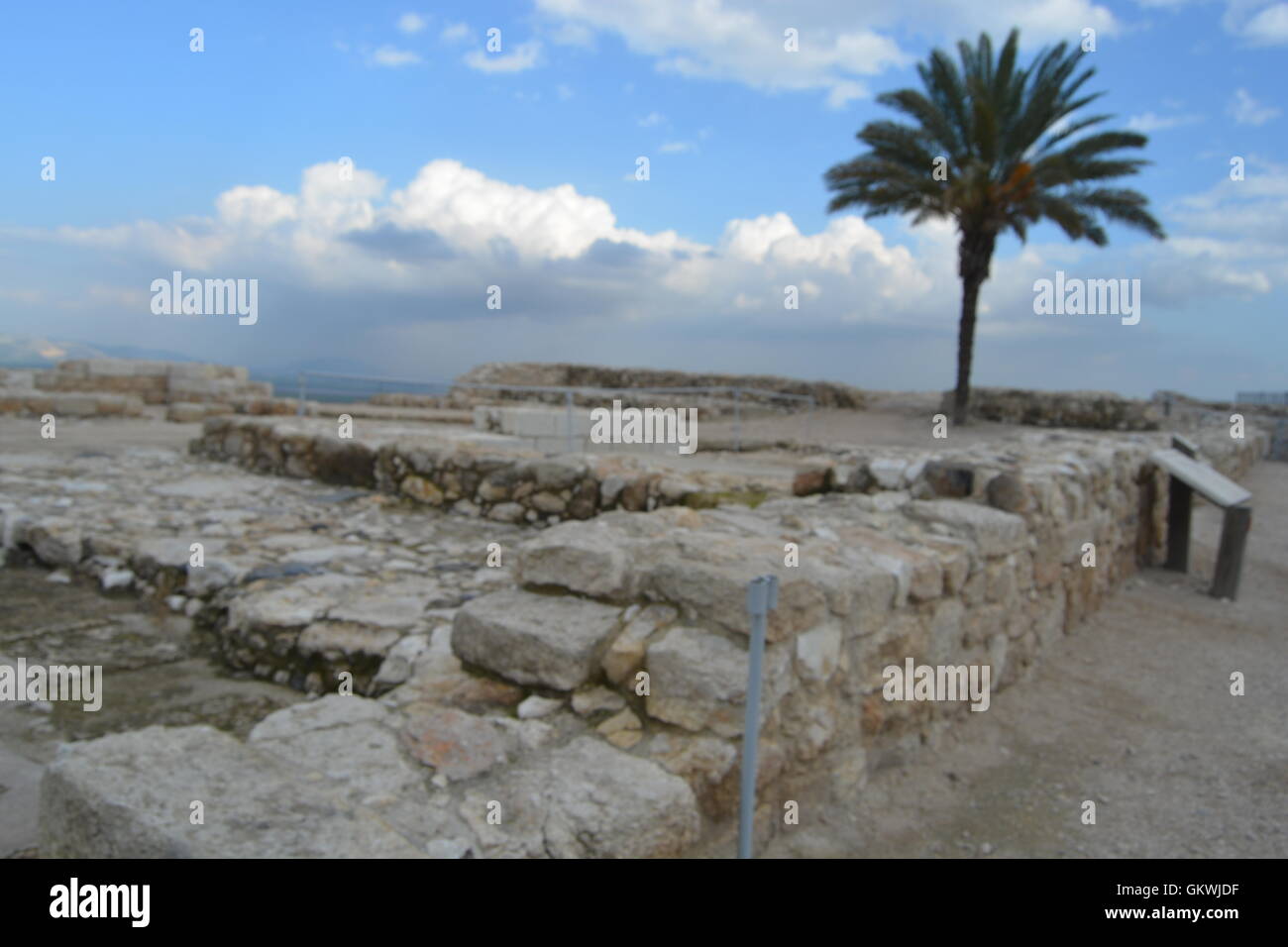 Tel Megiddo, Israel Stock Photo - Alamy