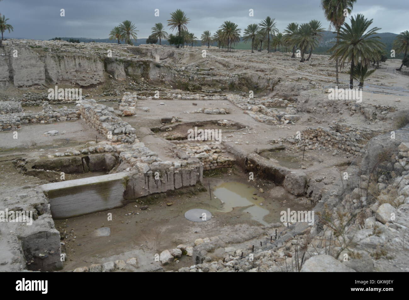 Tel Megiddo, Israel Stock Photo - Alamy