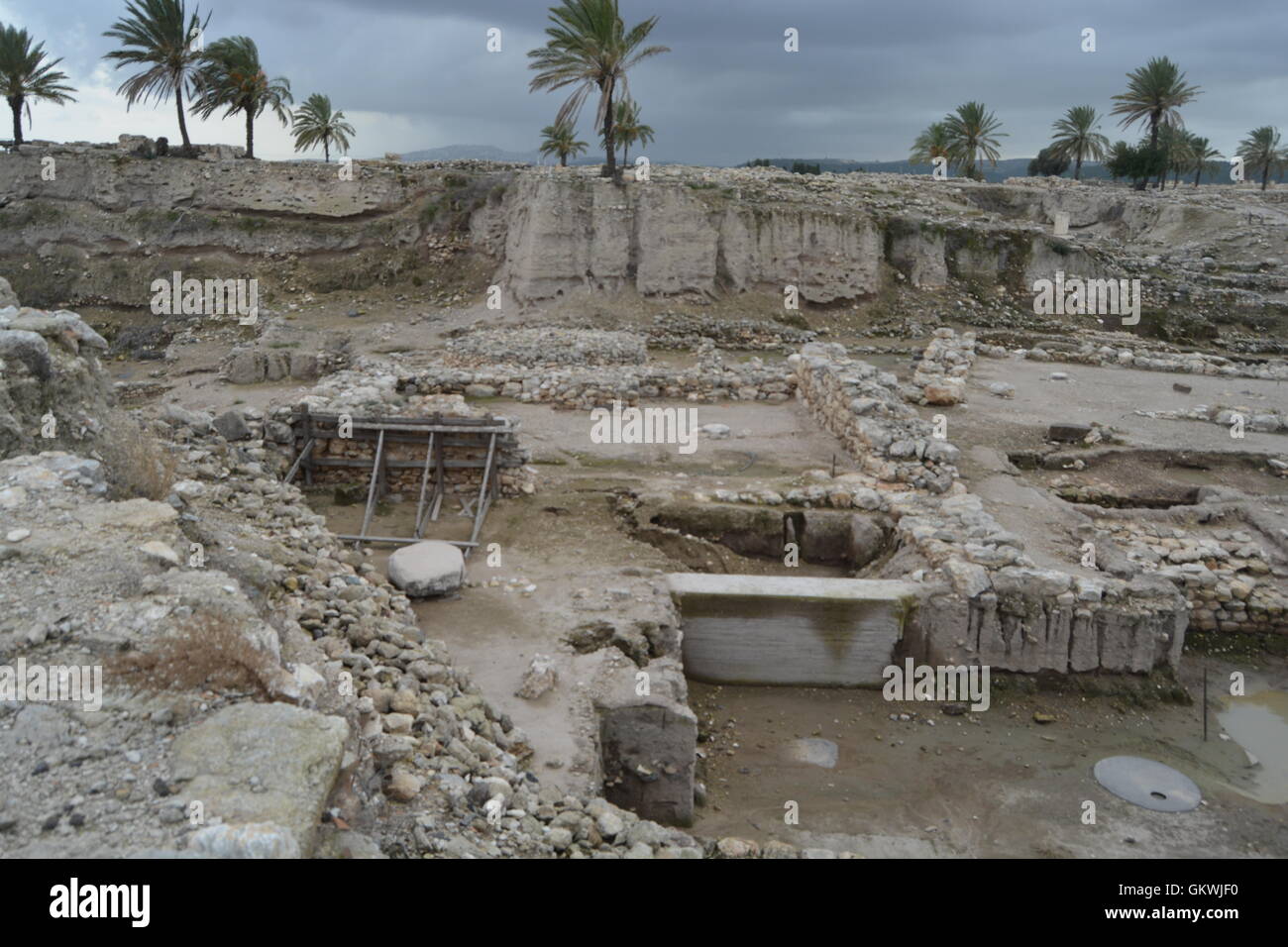 Tel Megiddo, Israel Stock Photo - Alamy