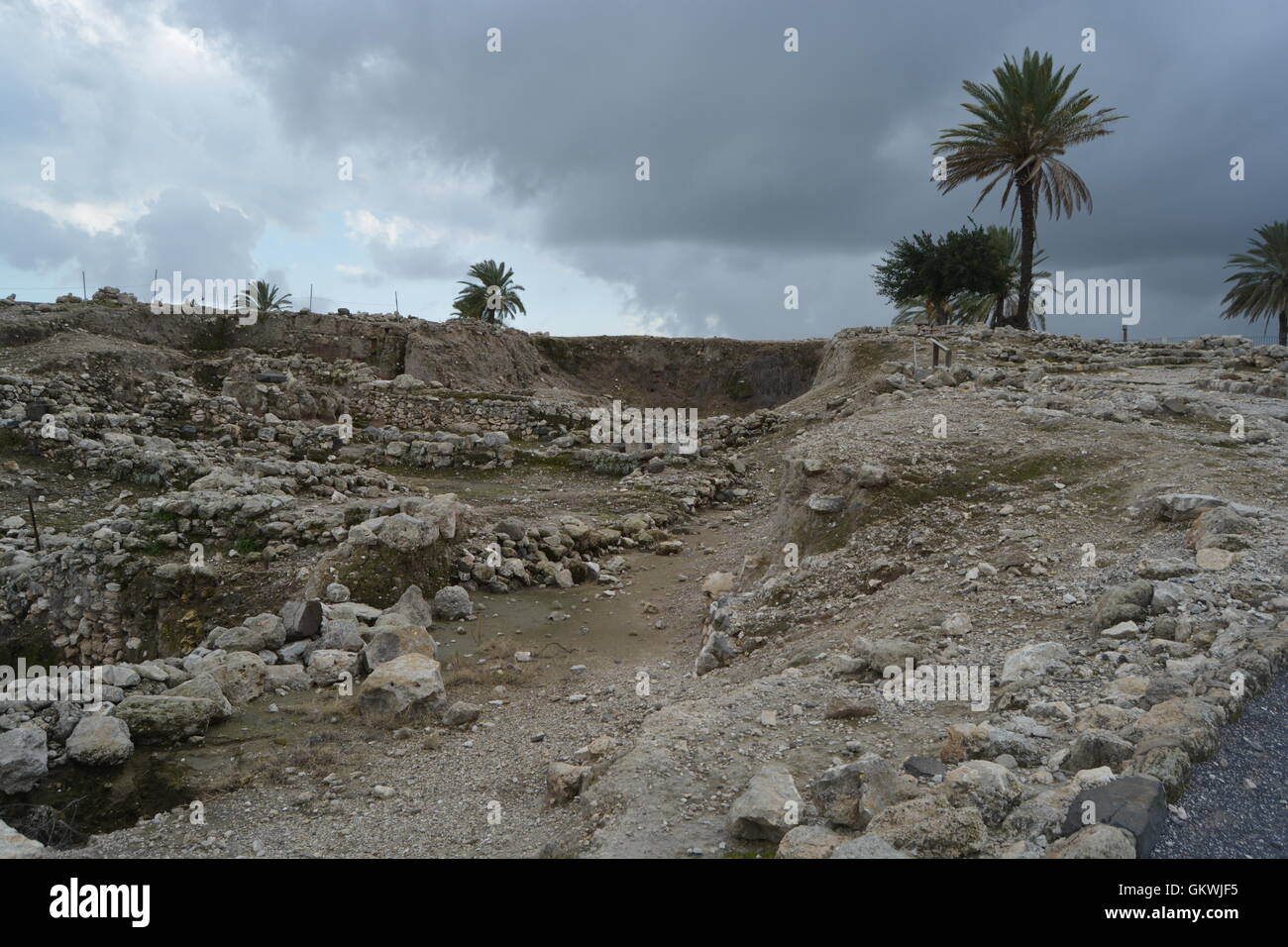 Tel Megiddo, Israel Stock Photo - Alamy
