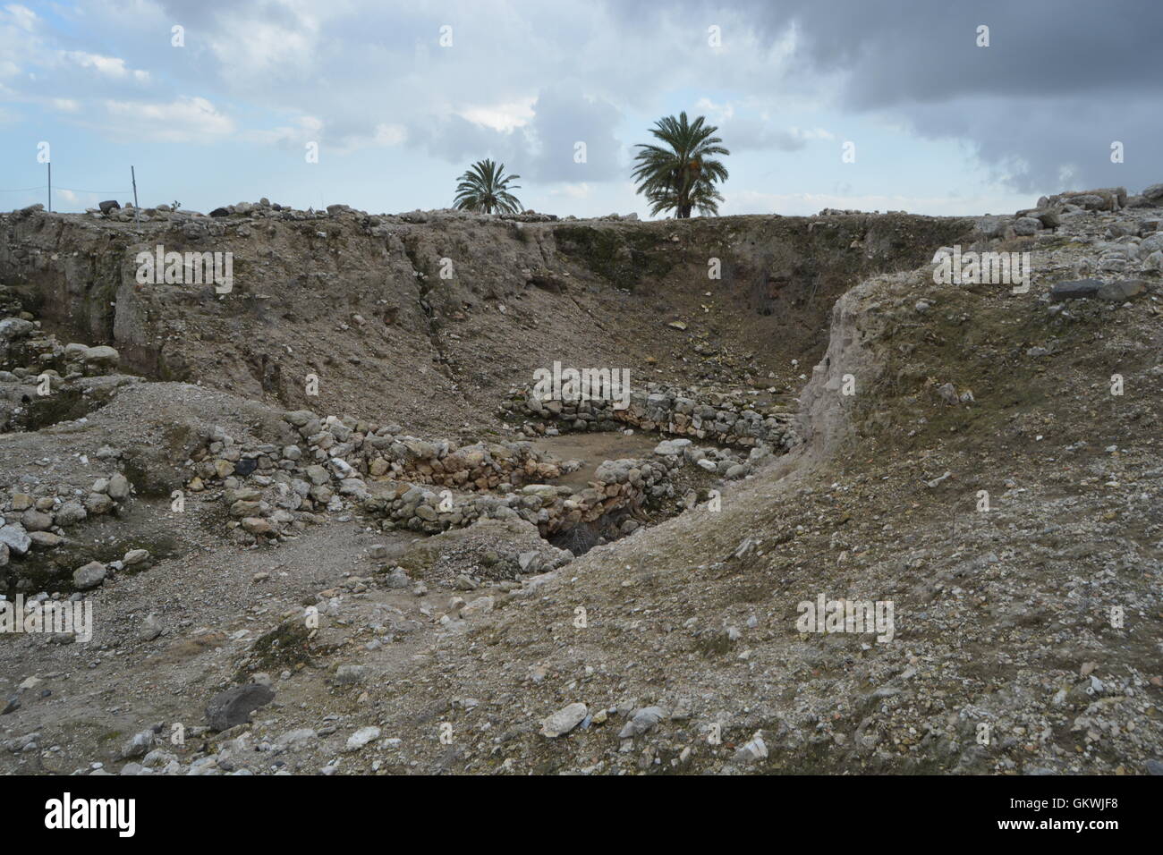 Tel Megiddo, Israel Stock Photo - Alamy