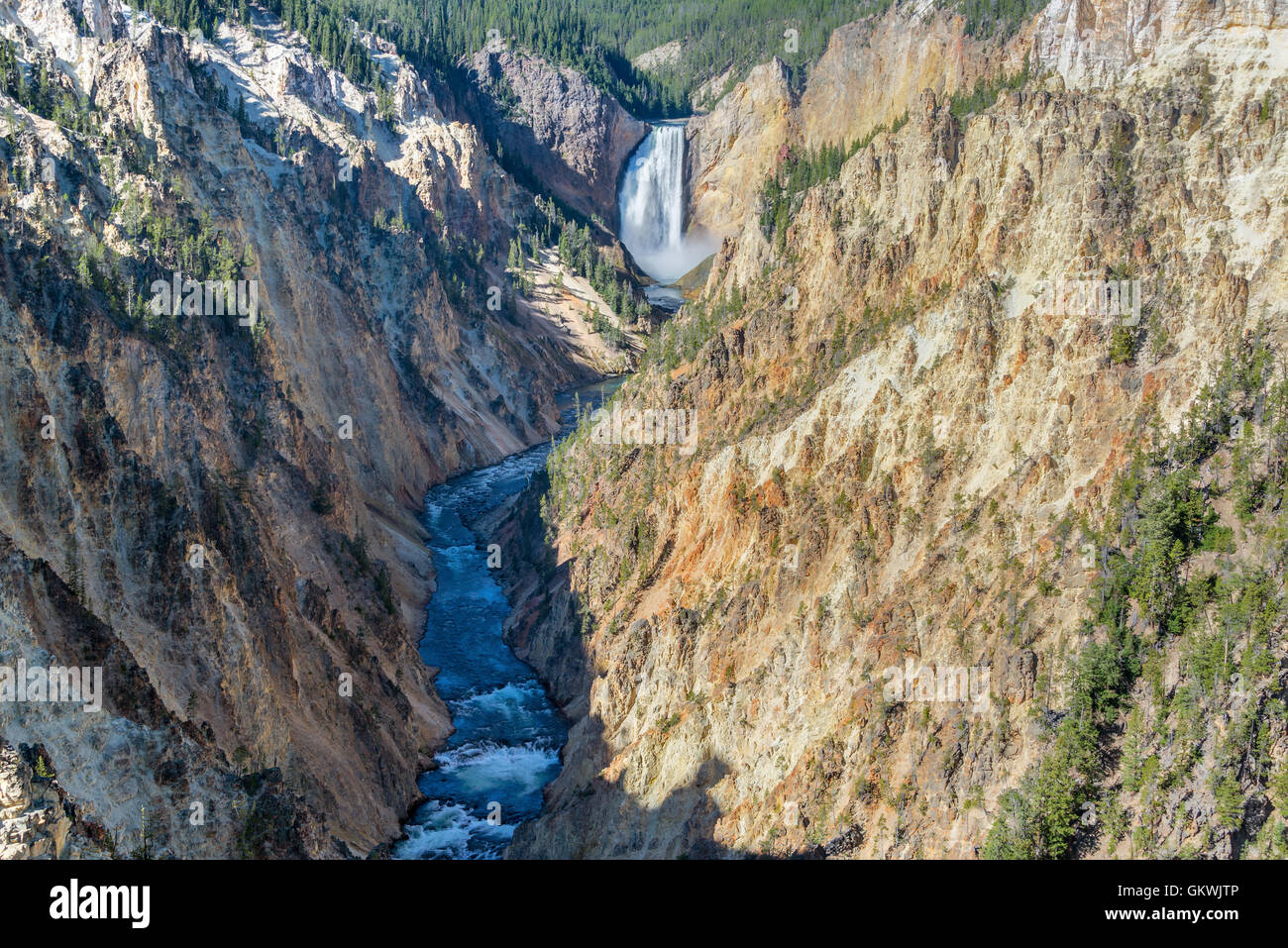 Lower yellowstone falls hi-res stock photography and images - Alamy