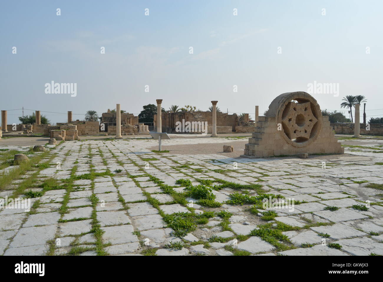 Hisham's Palace, West Bank, Palestine Stock Photo - Alamy