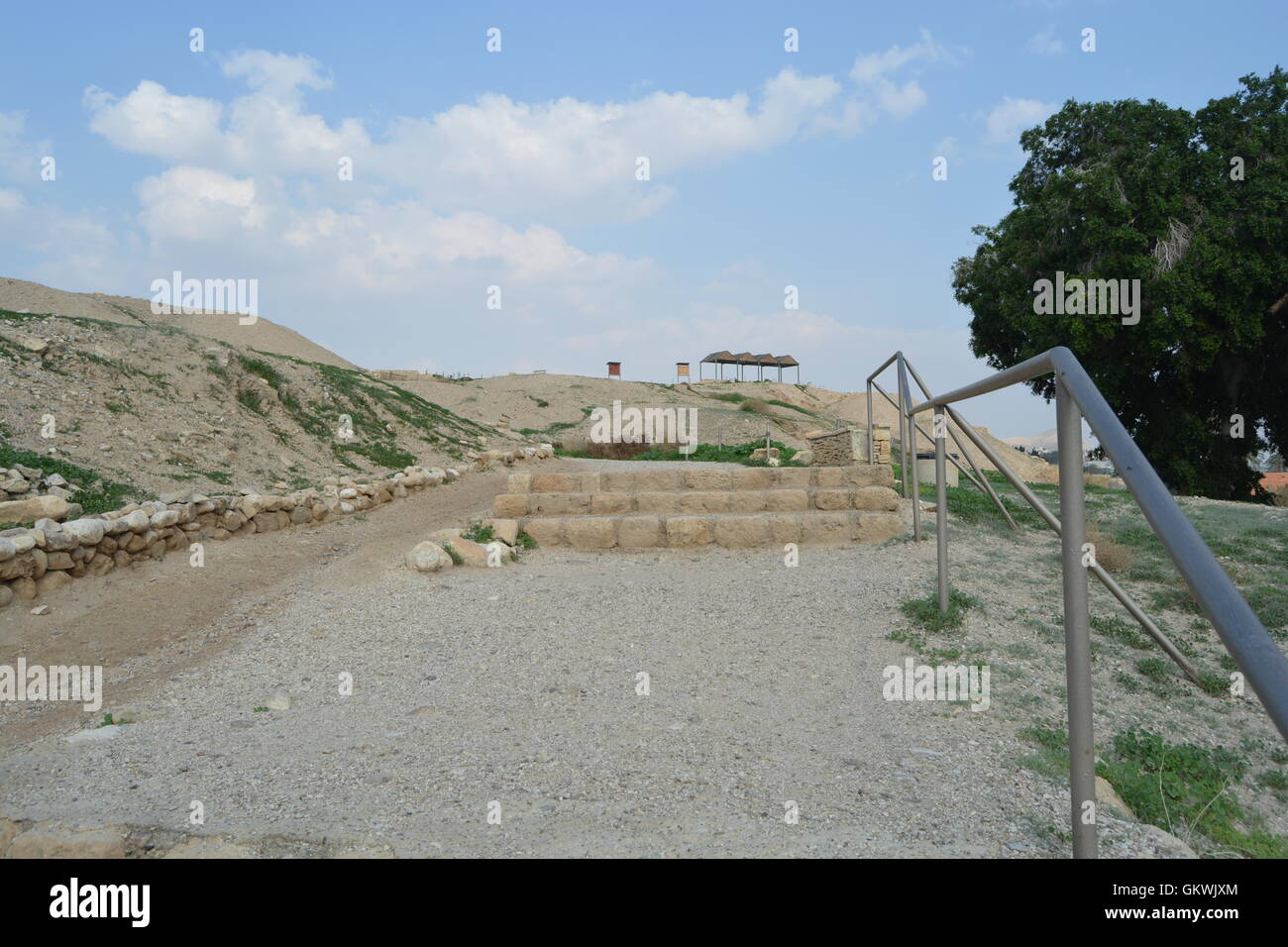 Ancient city walls of jericho hi-res stock photography and images - Alamy