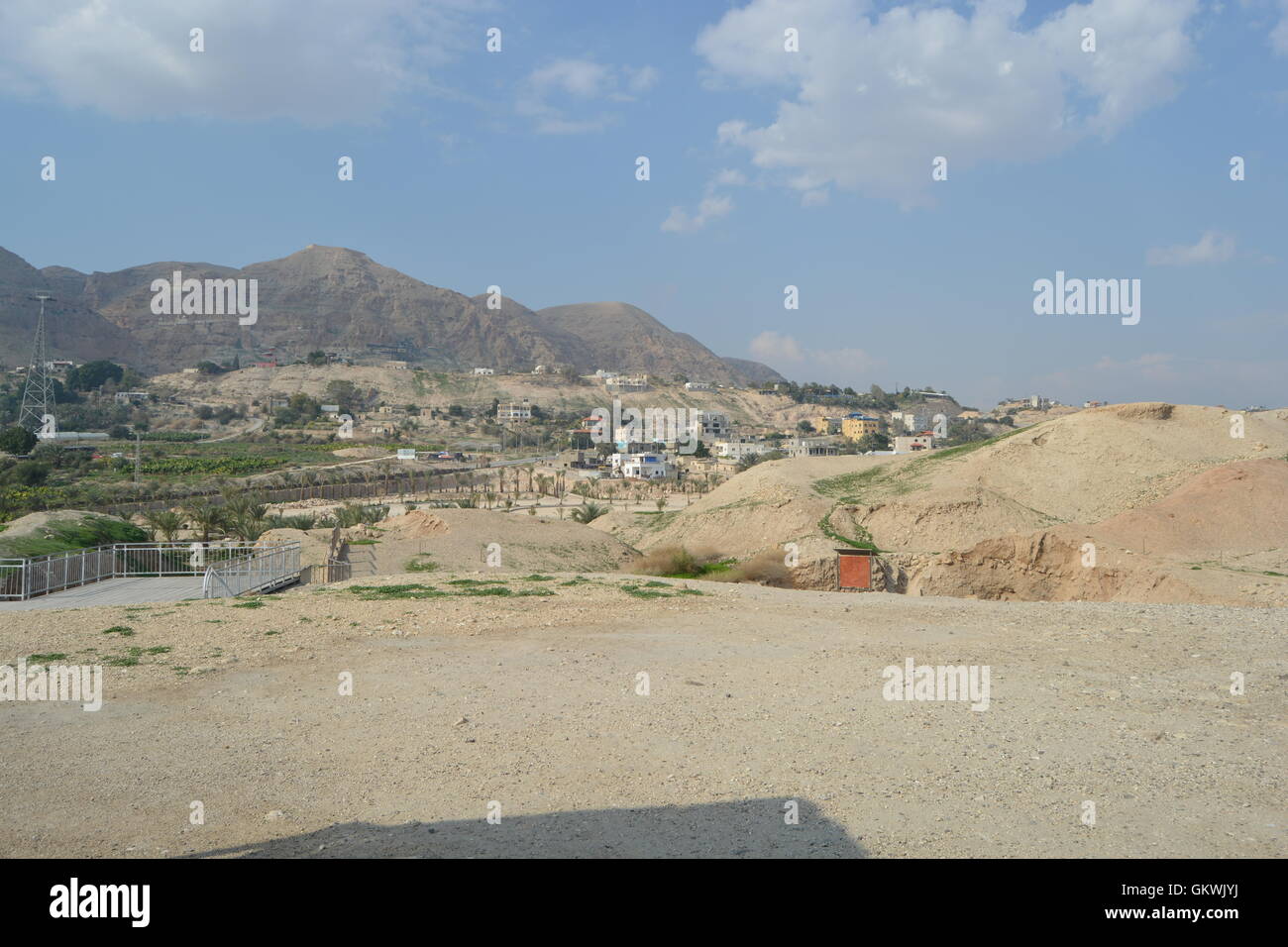 Ancient city walls of jericho hi-res stock photography and images - Alamy