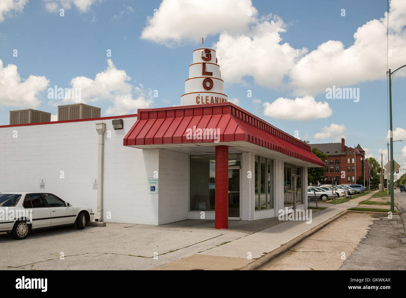 Glo sign hi-res stock photography and images - Alamy