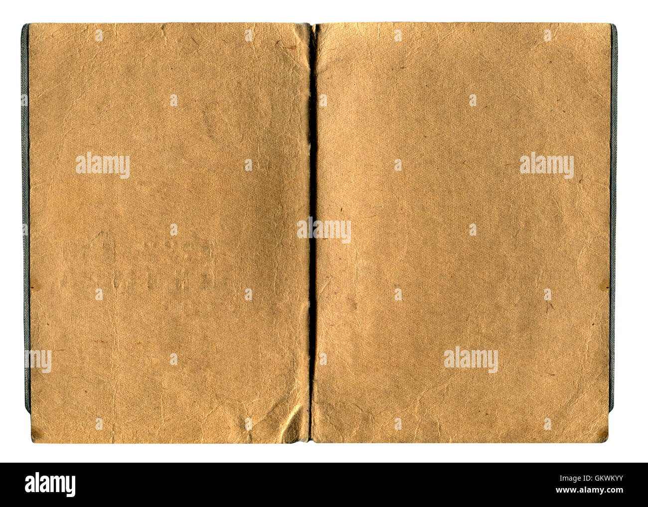 Old Empty Book Stock Photo - Alamy