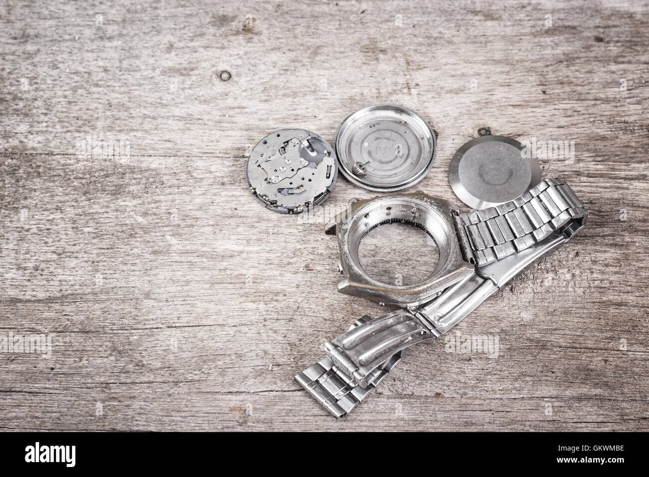Disassembled watch hi-res stock photography and images - Alamy