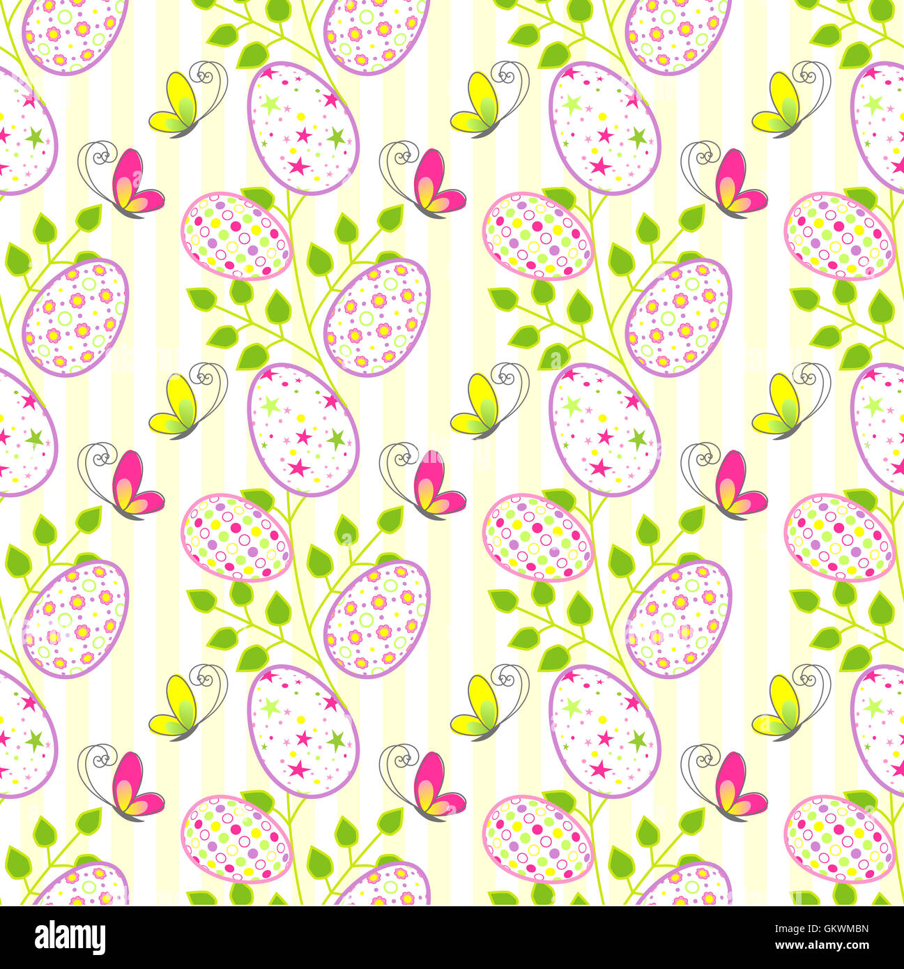 Colorful easter pattern hi-res stock photography and images - Alamy