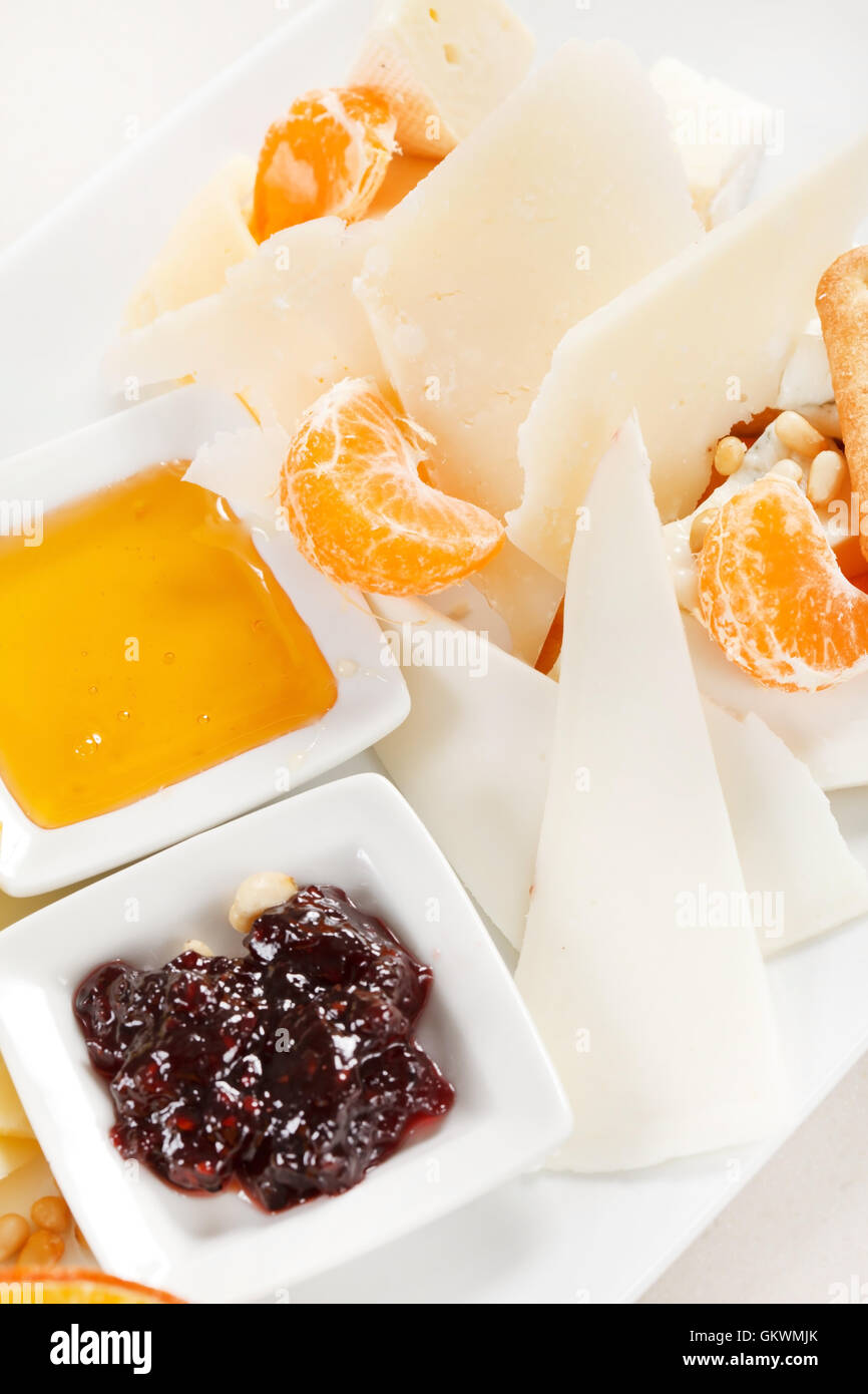 plate of cheese Stock Photo - Alamy