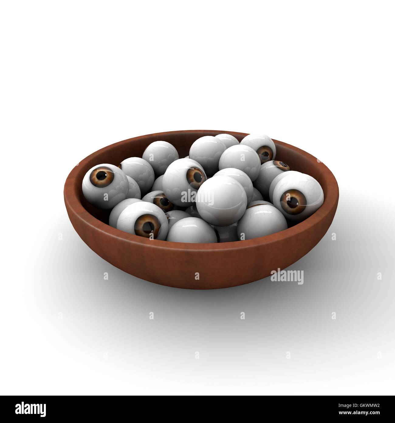 a bowl full of eyes Stock Photo - Alamy