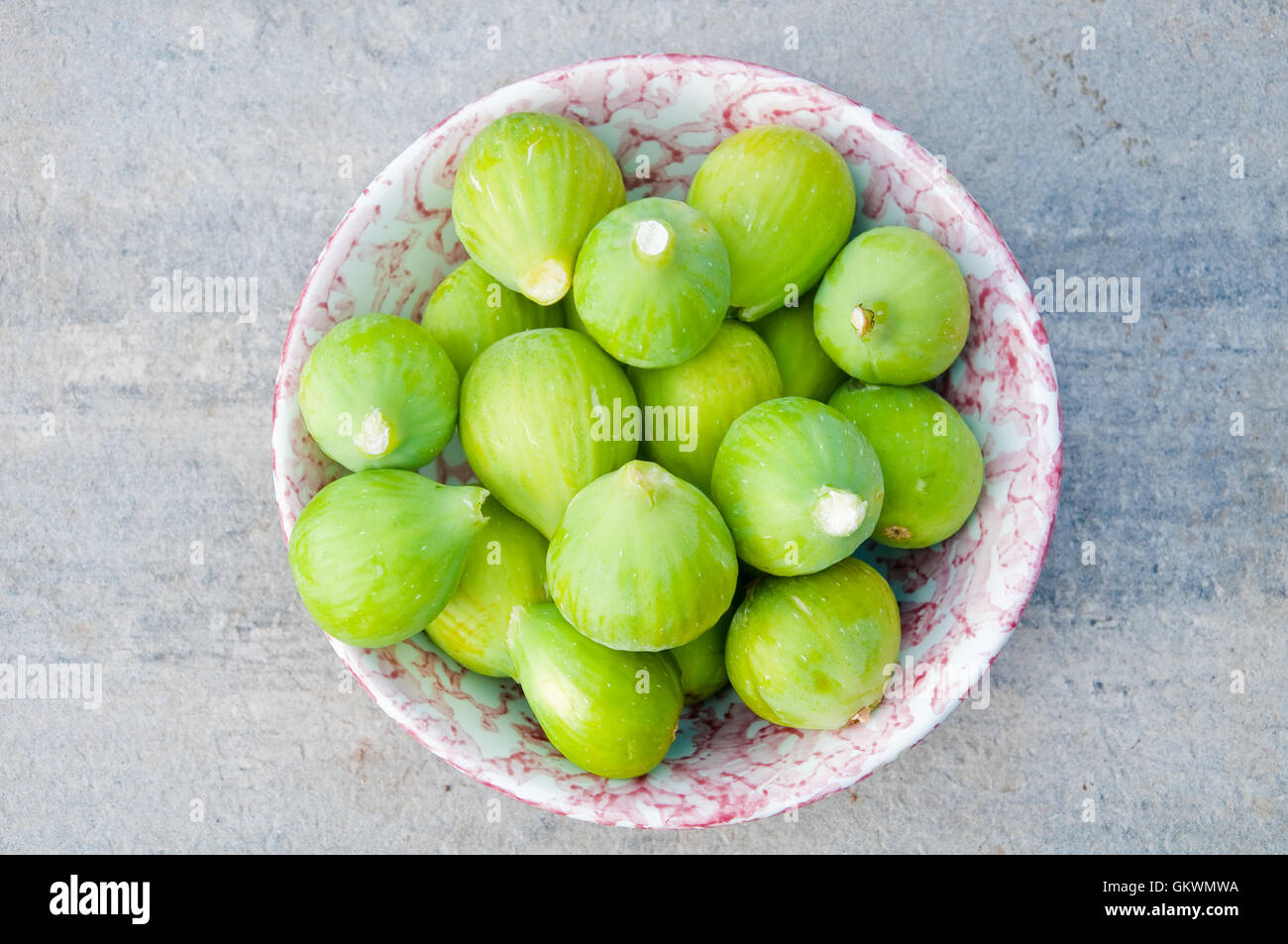 beautiful freshly picked green figs,italy background beautiful branch ...