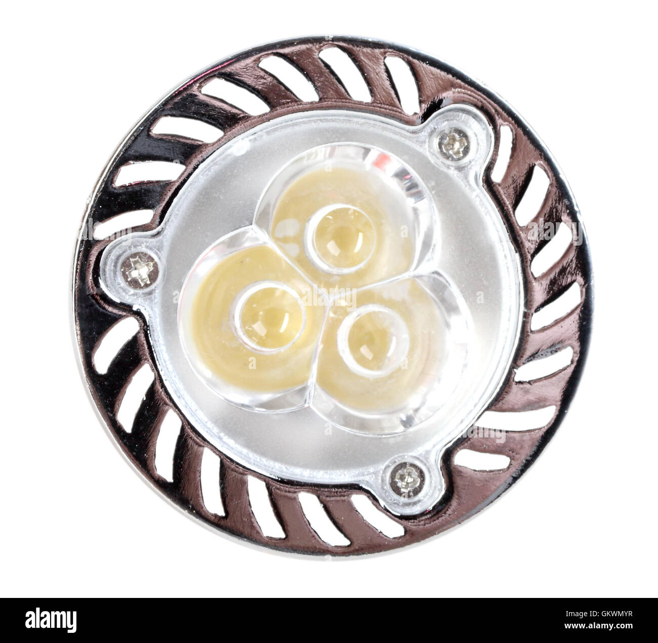 3-LED energy-saving lamp Stock Photo - Alamy