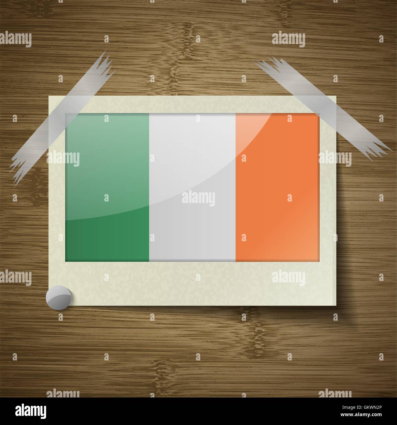 Satin texture irish flag hi-res stock photography and images - Alamy