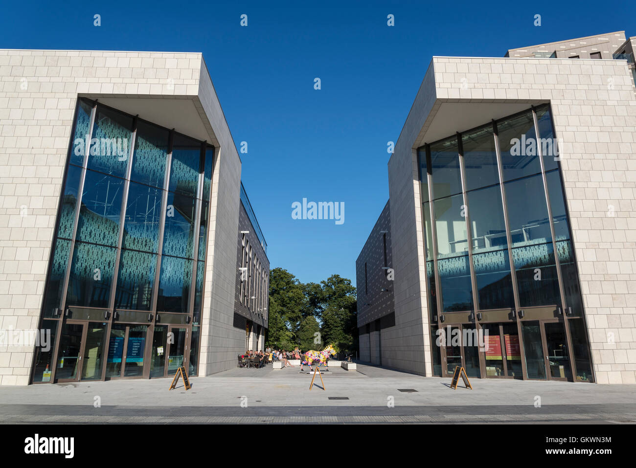 Newly developed Cultural Quarter, Arts Quarter Guildhall Square ...