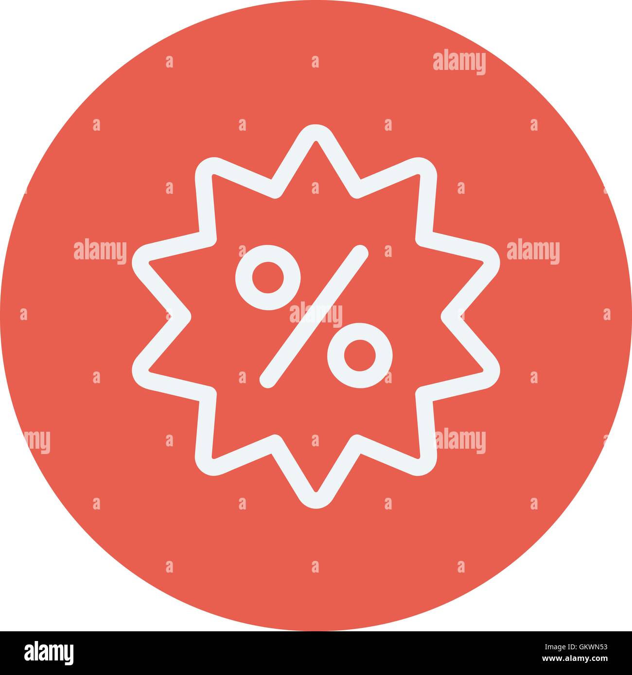 Discount tag thin line icon Stock Vector Image & Art - Alamy