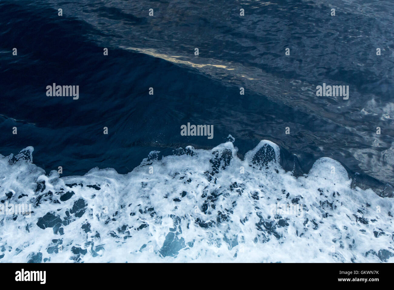 Waves and sea water splashes, viewed from above Stock Photo - Alamy
