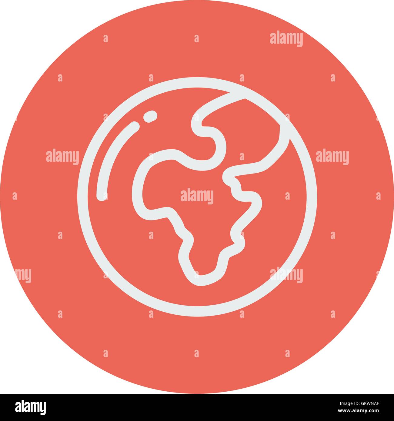 Line global america map Stock Vector Images - Alamy