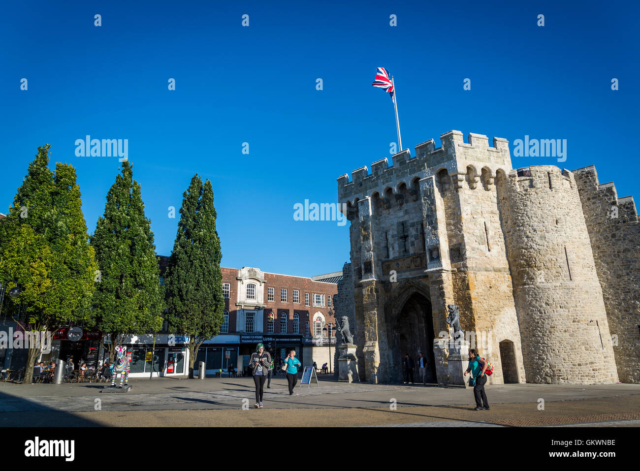 Bargate, a Grade I listed medieval gatehouse, Southampton, Hampshire ...