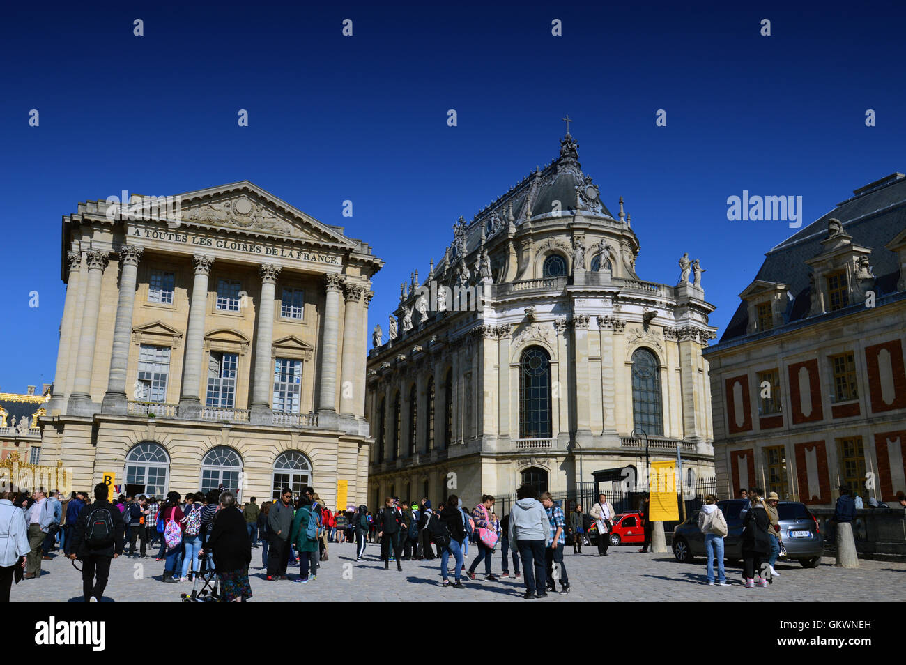 Baroque Architecture At Versailles High Resolution Stock Photography ...