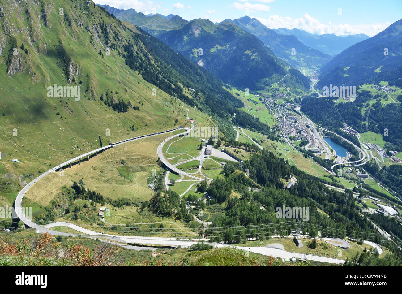 Gotthard pass, Switzerland Stock Photo - Alamy
