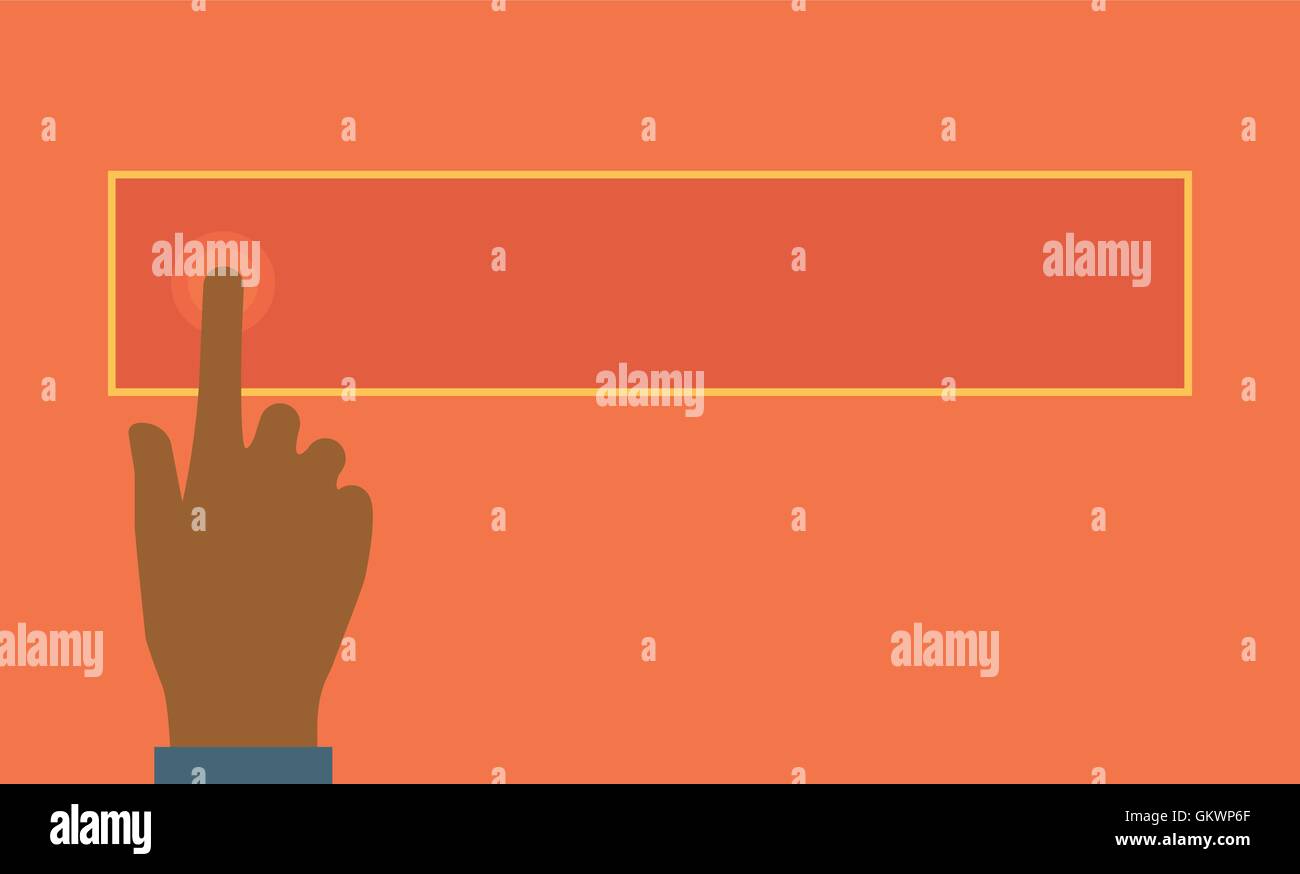 Tablet input interface Stock Vector Images - Alamy