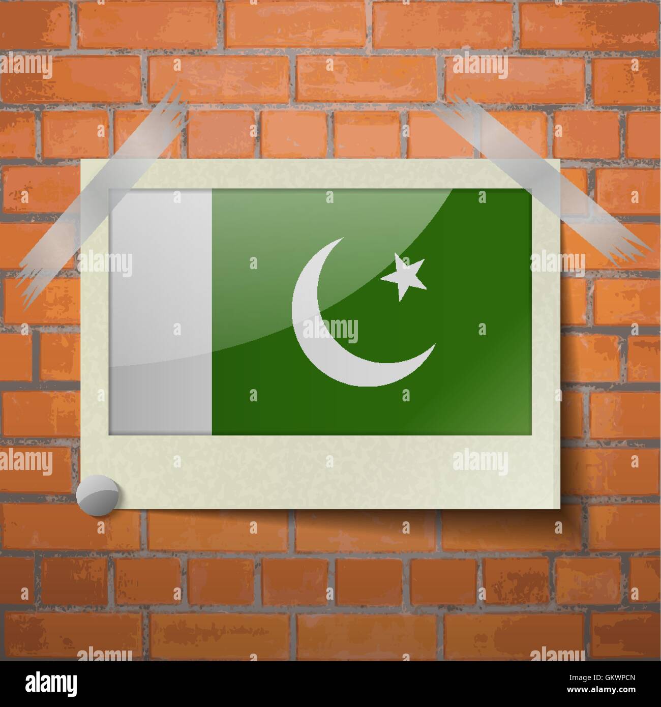 Pakistan red crescent Stock Vector Images - Alamy