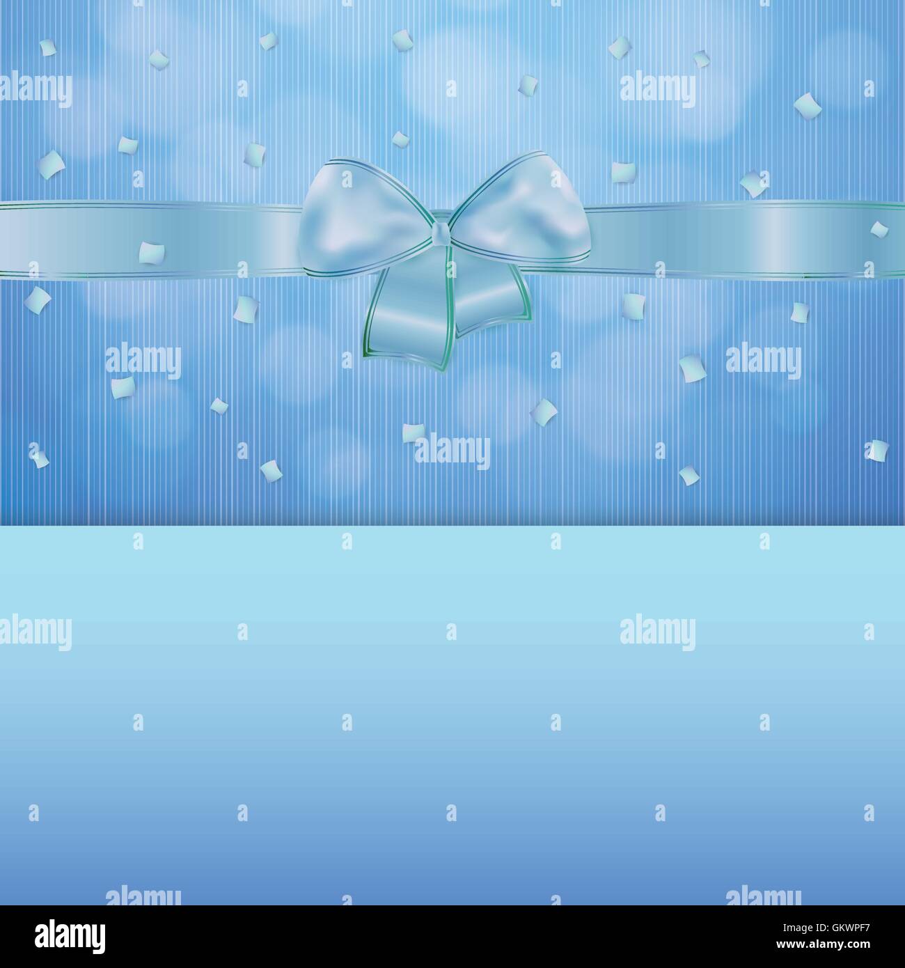 Blue gift card Stock Vector Images - Alamy
