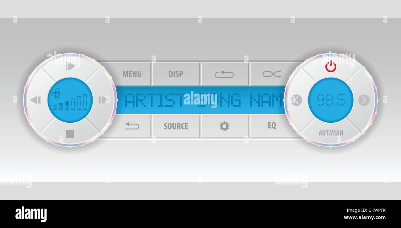 Dashboard switch Stock Vector Images - Alamy