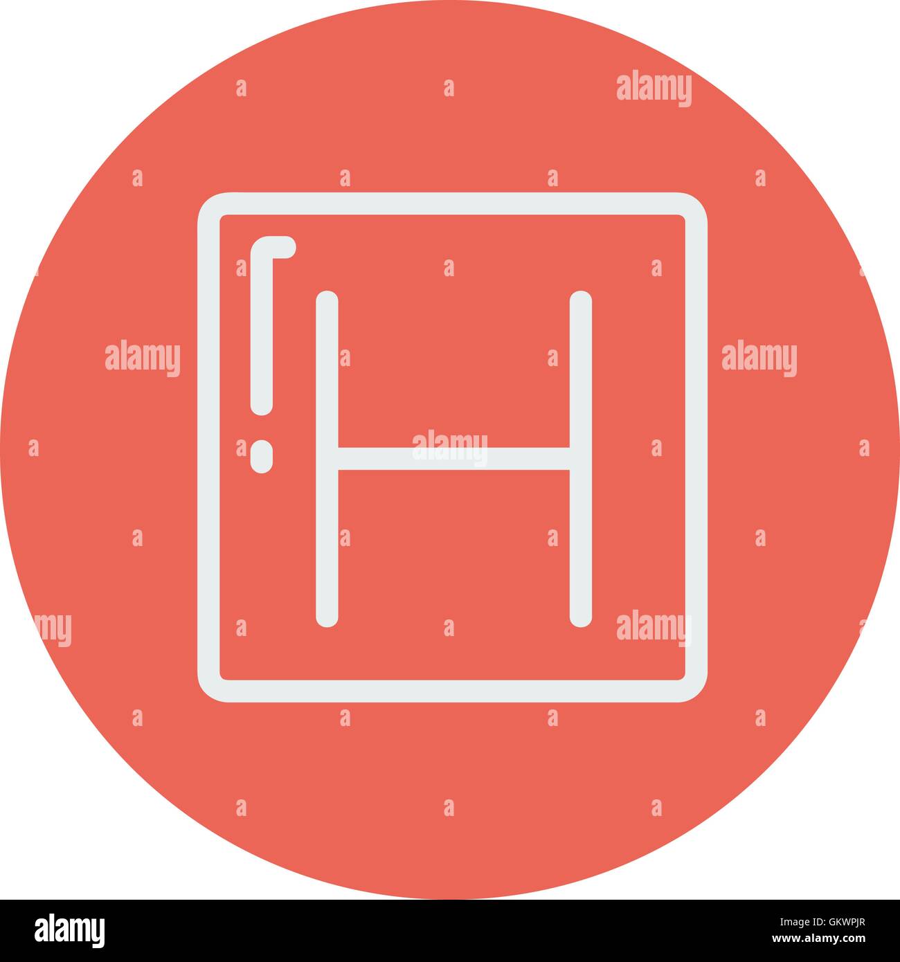 Hospital roof Stock Vector Images - Alamy
