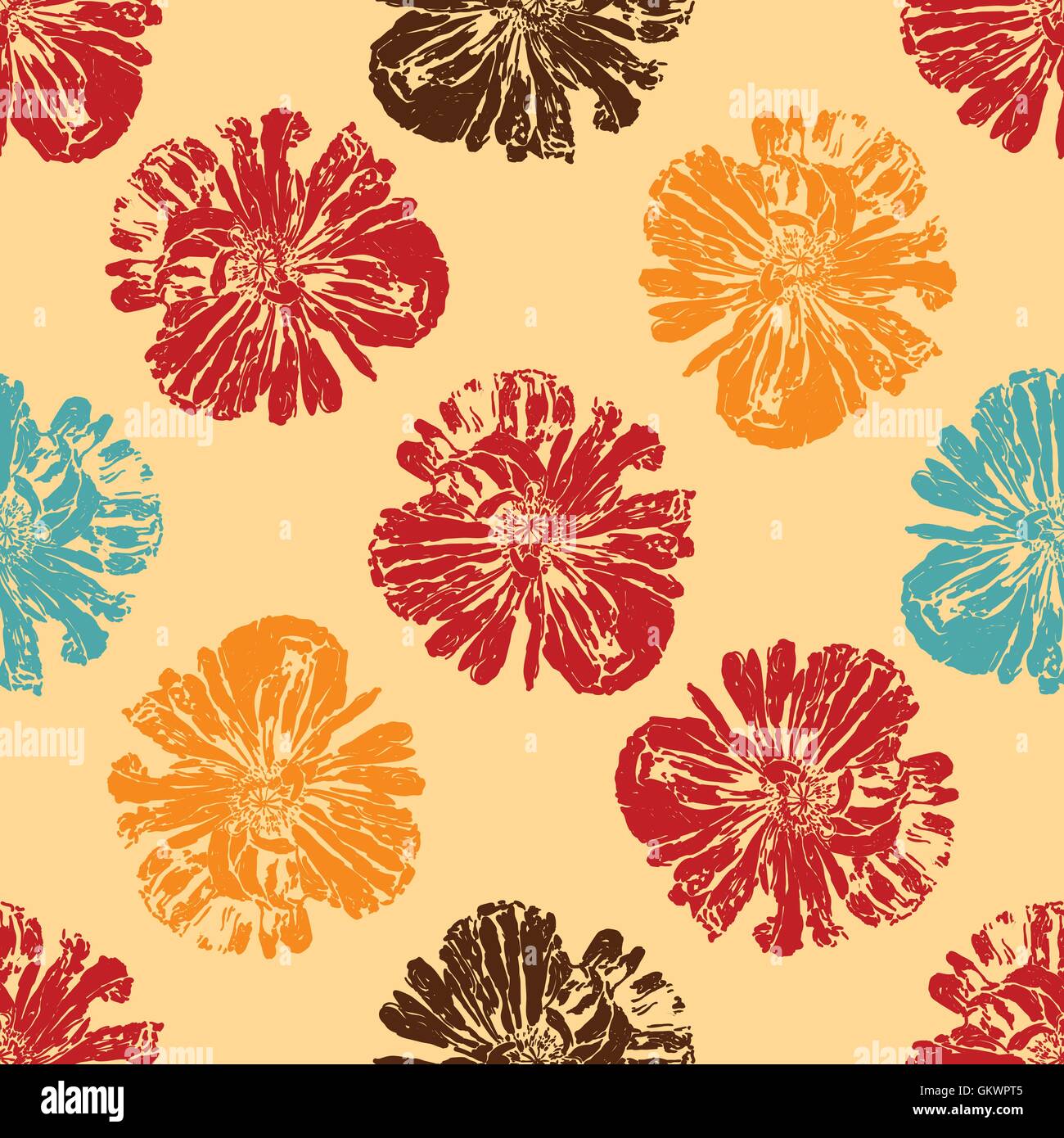 Isolate poppy realistic on the beige background Stock Vector Image ...