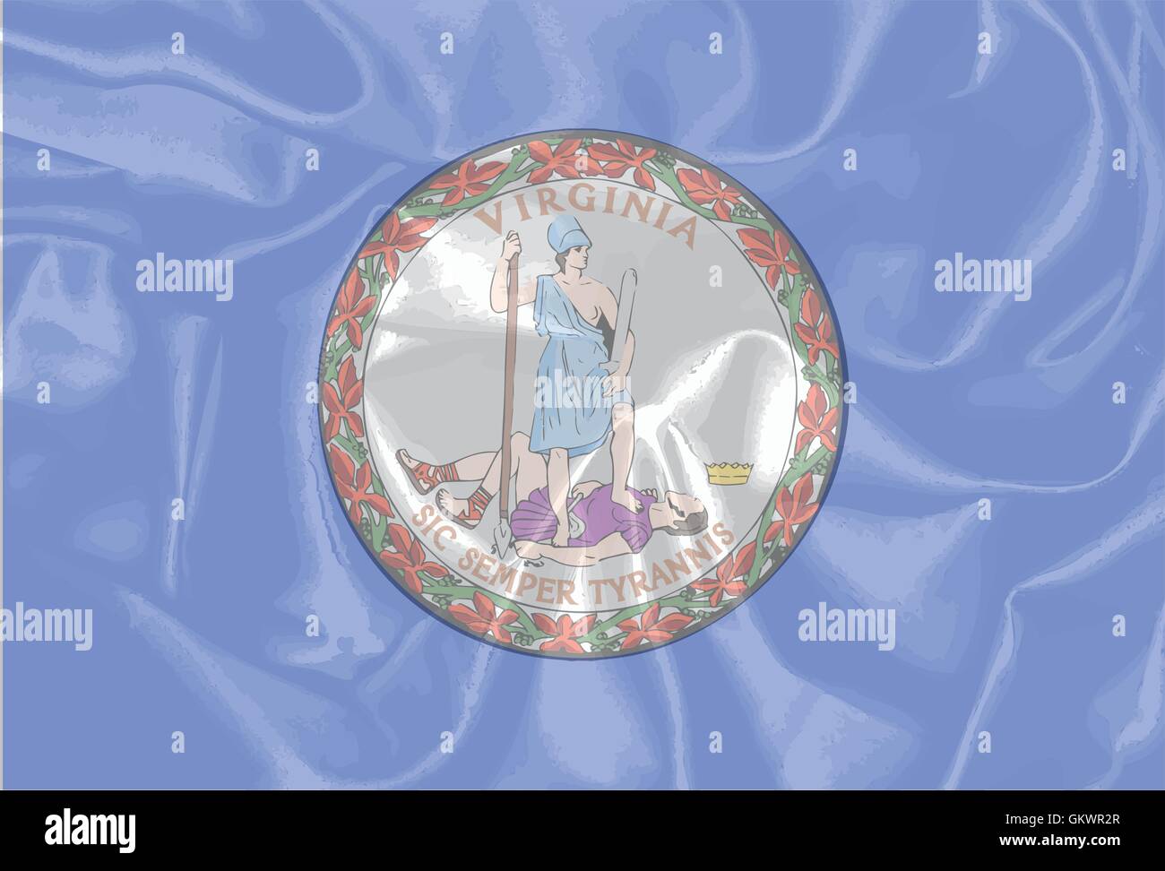 State banner west virginia Stock Vector Images - Alamy