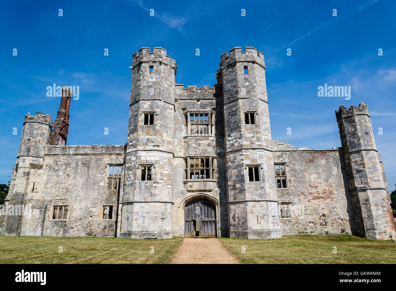 Titchfield Abbey, a 13th century medieval monastery, Hampshire, England ...