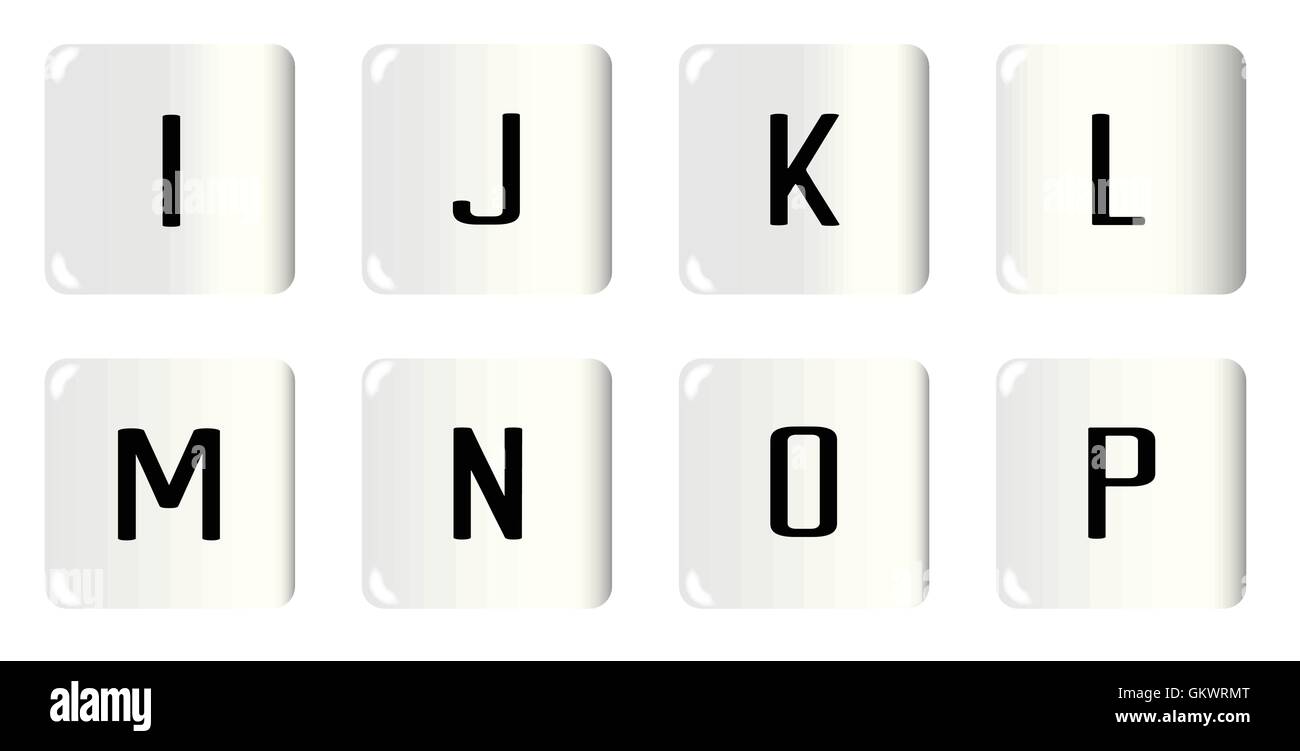 Dice with letters Stock Vector Images - Alamy