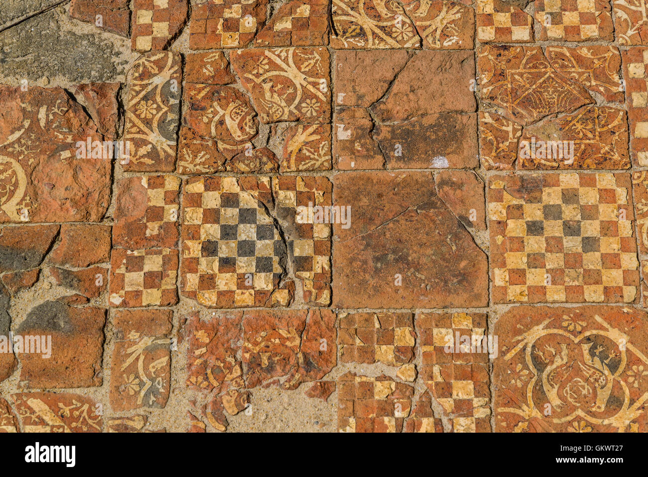 Medieval Tiles High Resolution Stock Photography and Images - Alamy