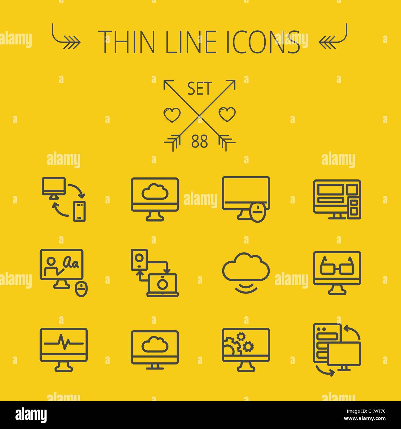 Strip wire Stock Vector Images - Alamy