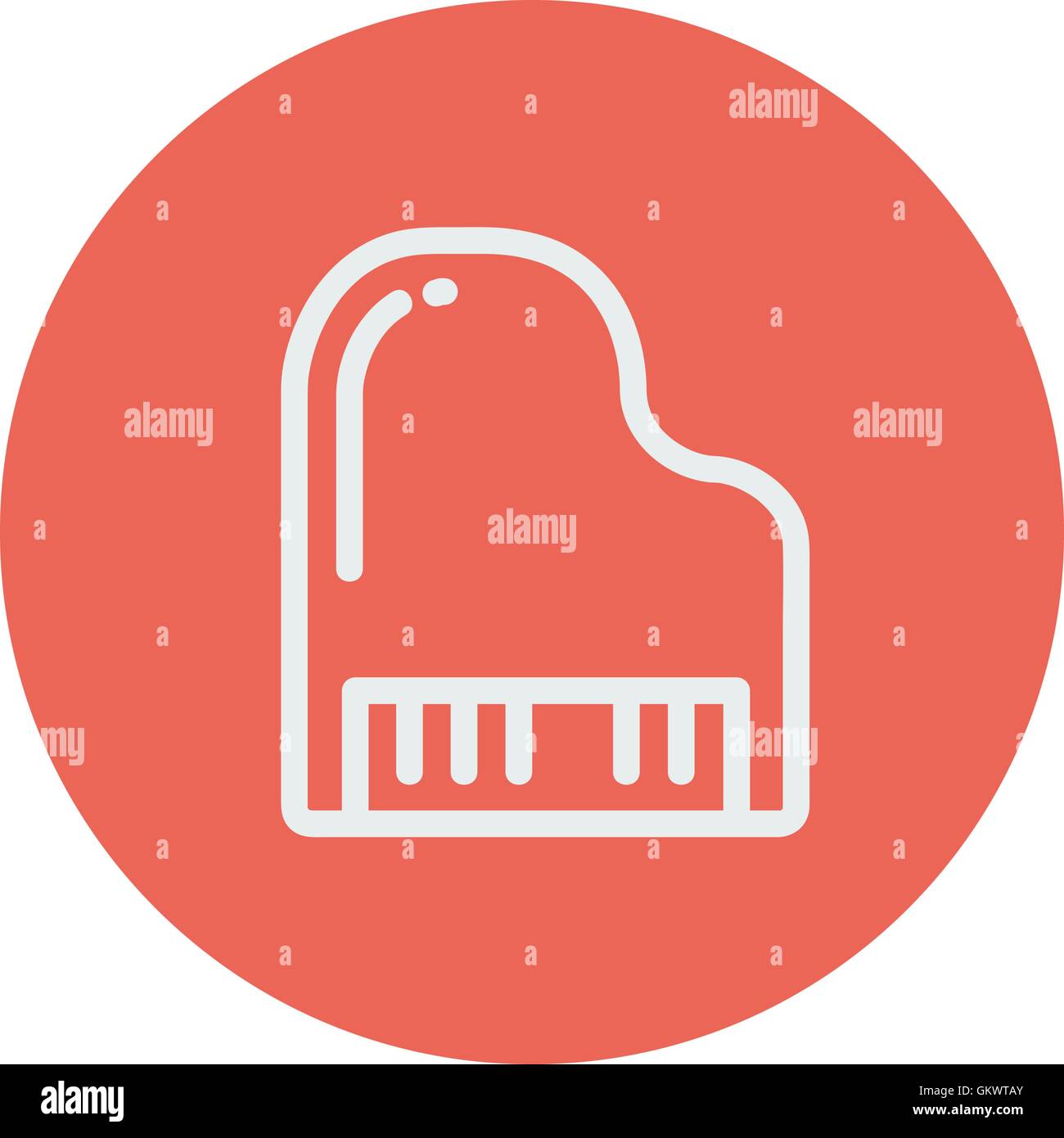 Beautiful piano keys line hi-res stock photography and images - Alamy