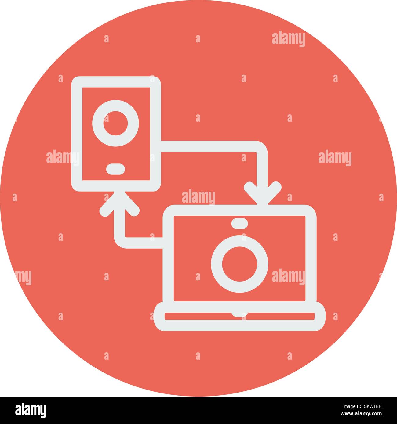 Synchronization system Stock Vector Images - Alamy