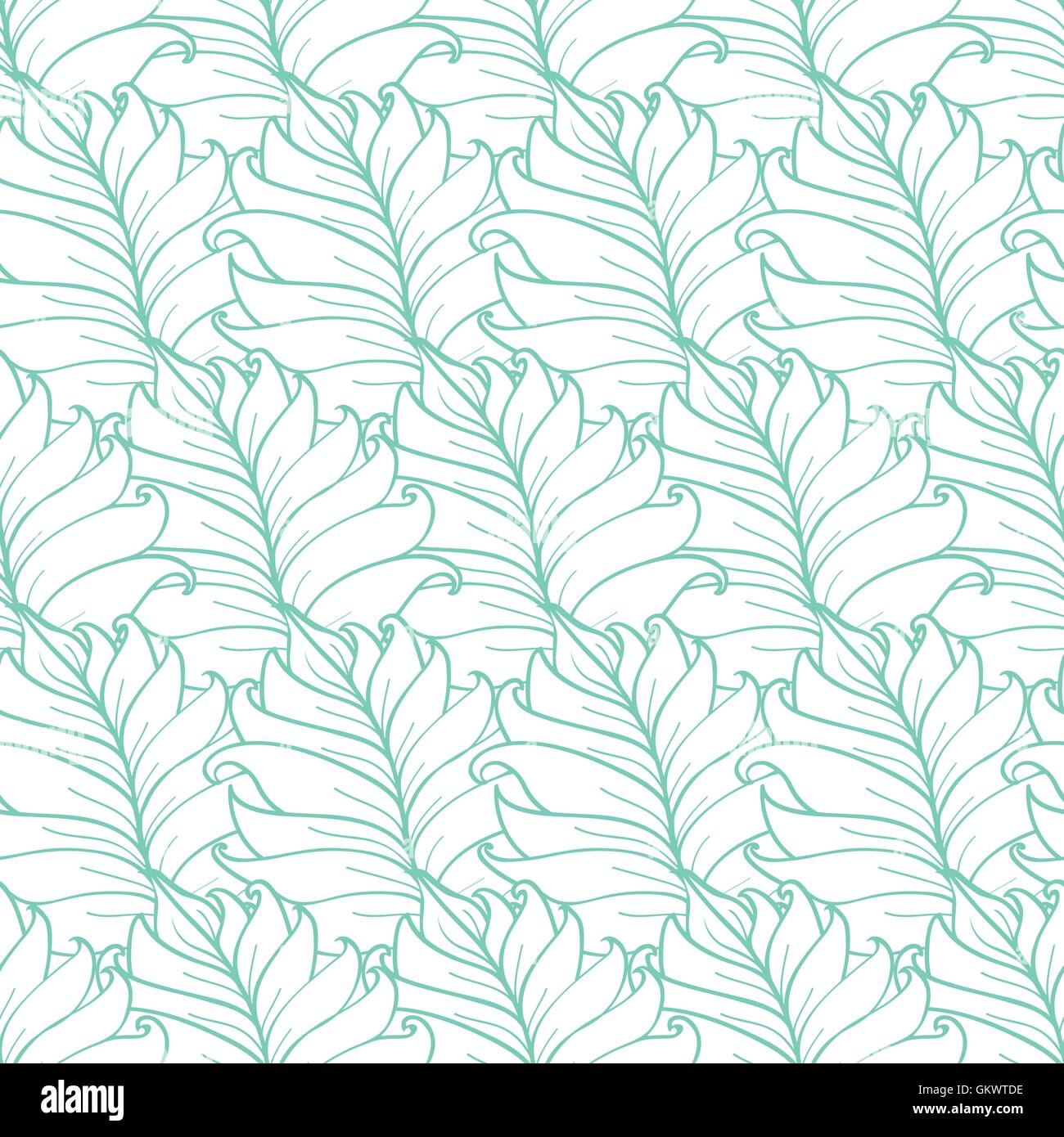 Tropical leaves texture Stock Vector Images - Alamy