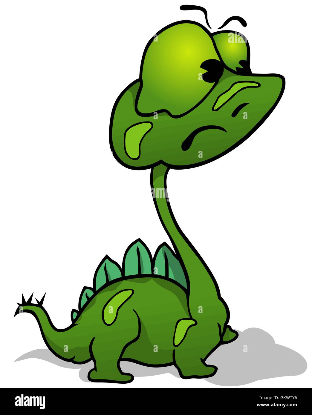 Prehistoric creature drawing Stock Vector Images - Alamy