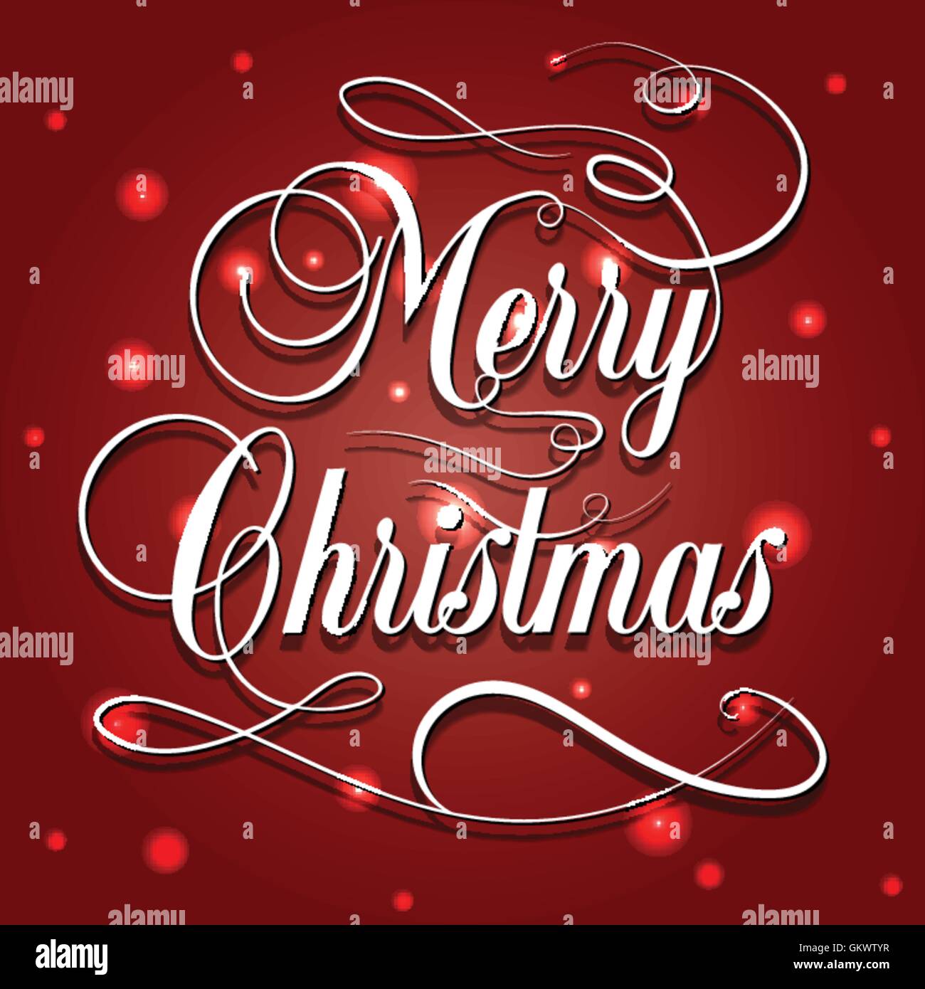 Merry Christmas retro background Stock Vector Image & Art - Alamy