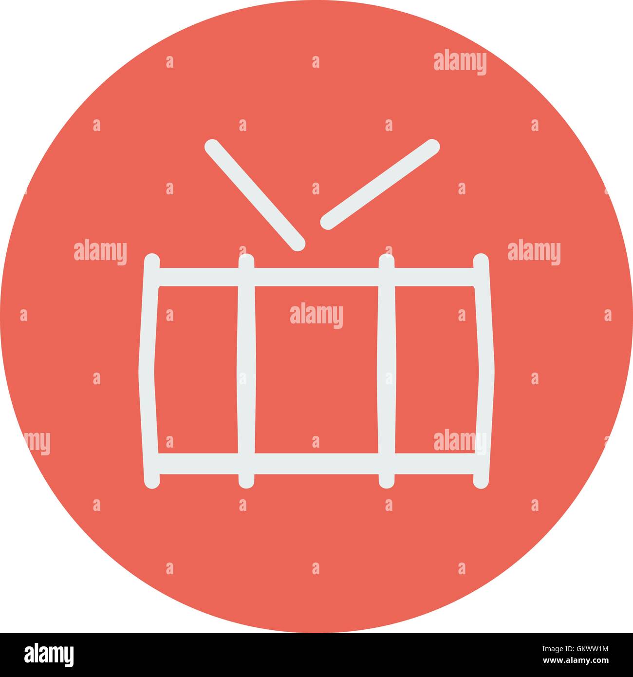 Snare drum illustration hi-res stock photography and images - Alamy