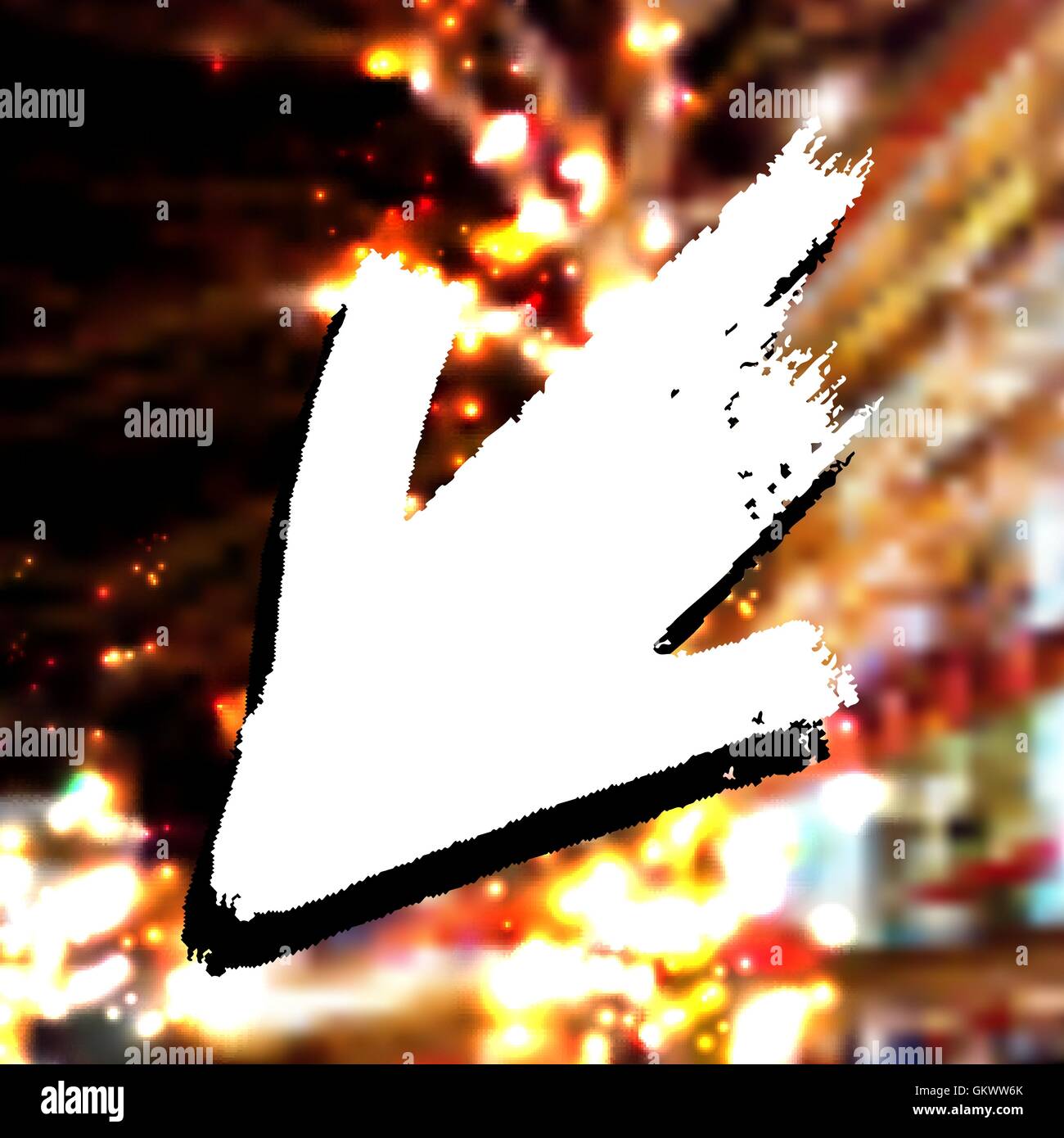 Abstract art arrows hi-res stock photography and images - Alamy