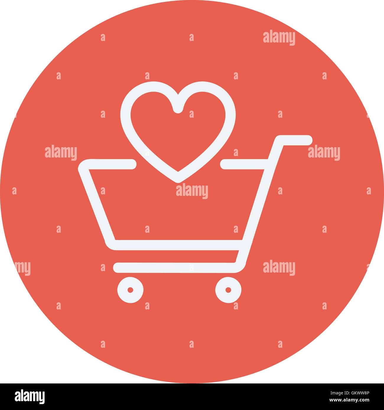 Christmas shopping basket Stock Vector Images - Alamy