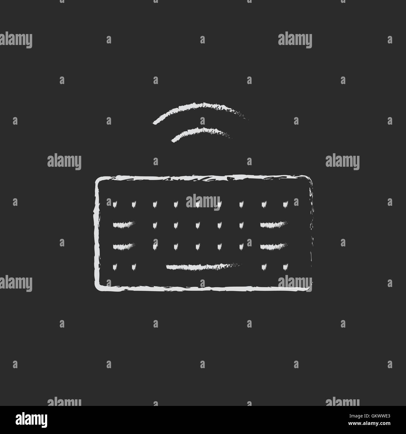 Keyboard icon in black hi-res stock photography and images - Alamy