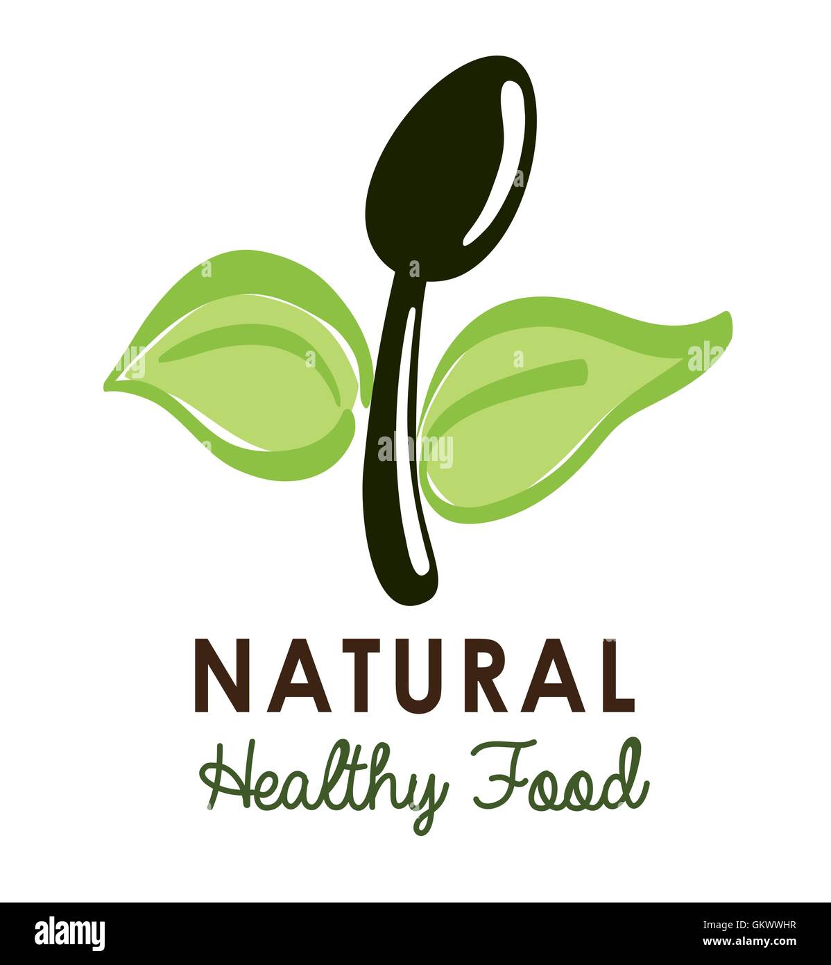 Organic food design. natural concept. healthy food illustration Stock ...
