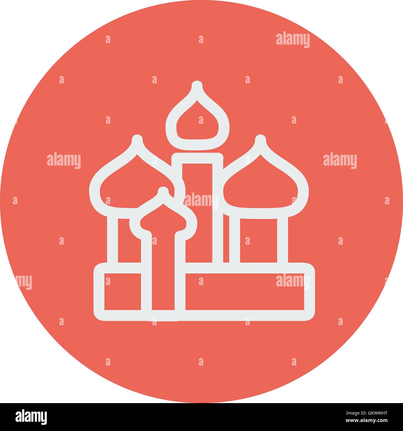 Muslim community thin line icon Stock Vector Image & Art - Alamy