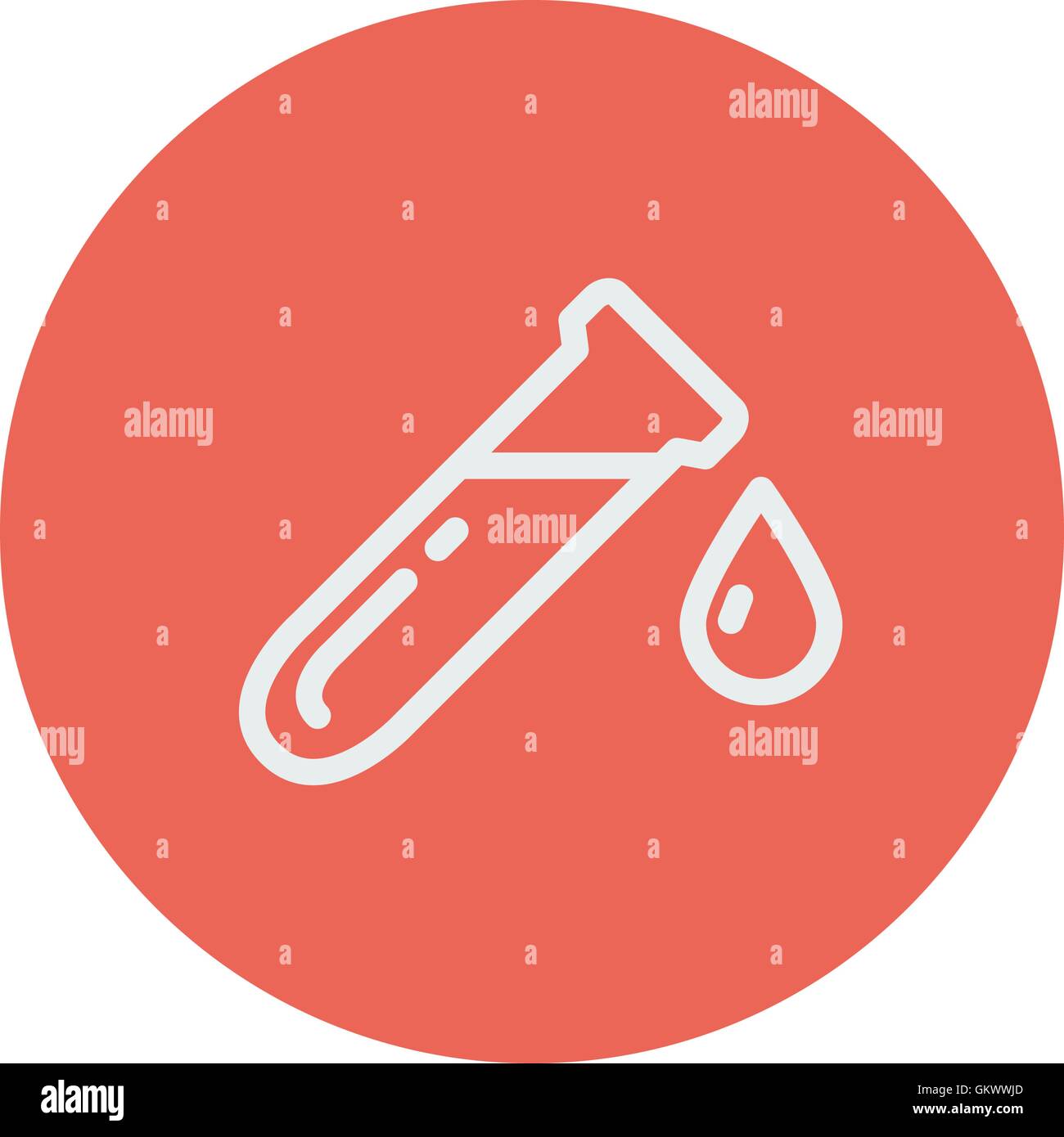 Blood test tube drop hi-res stock photography and images - Alamy